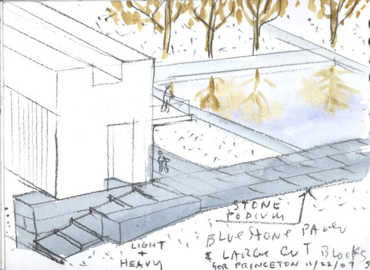 Stepped ramp - A Celebration of the Arts at Princeton